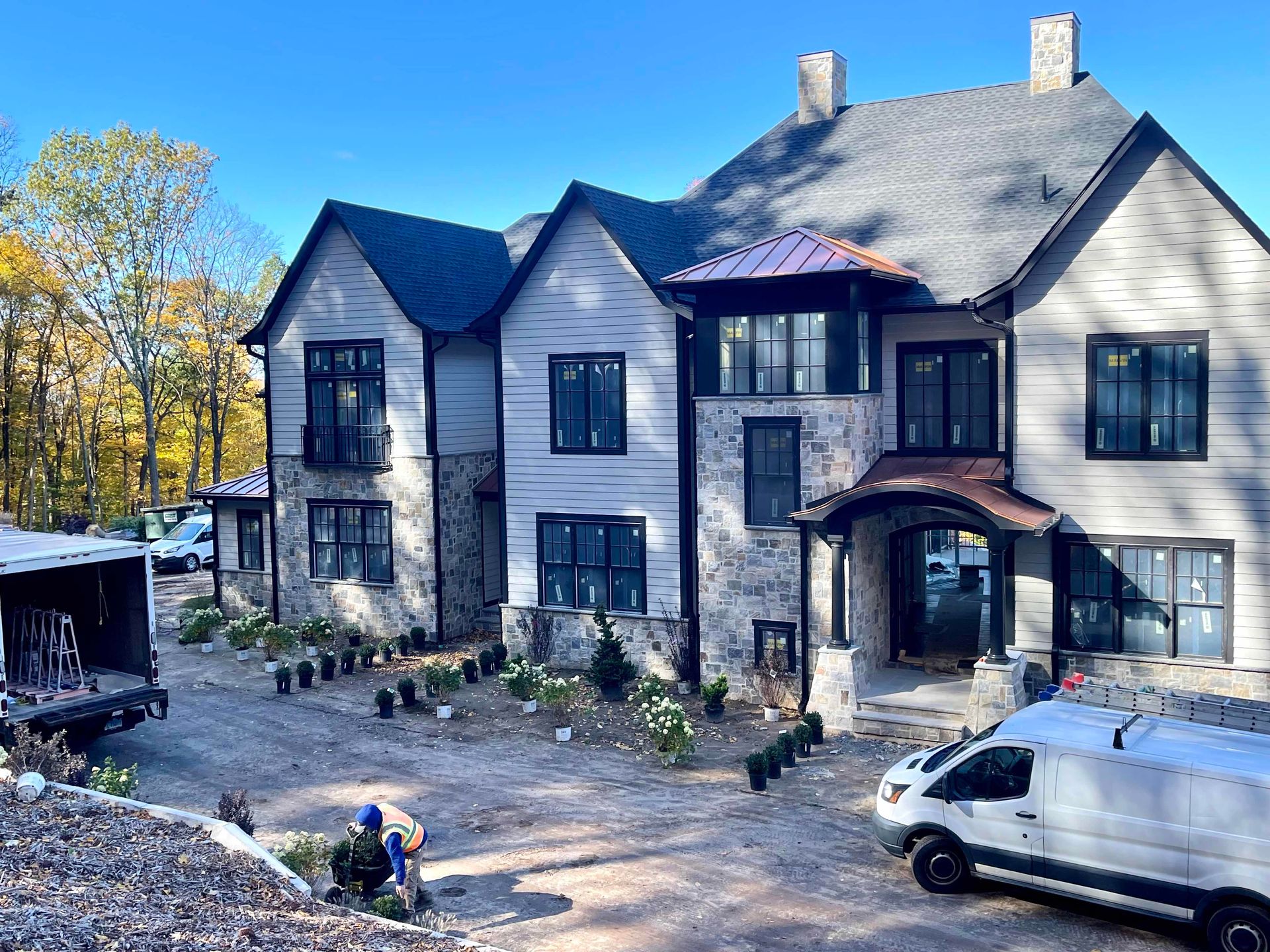 Landscape Design & Install Project in Simsbury, Connecticut