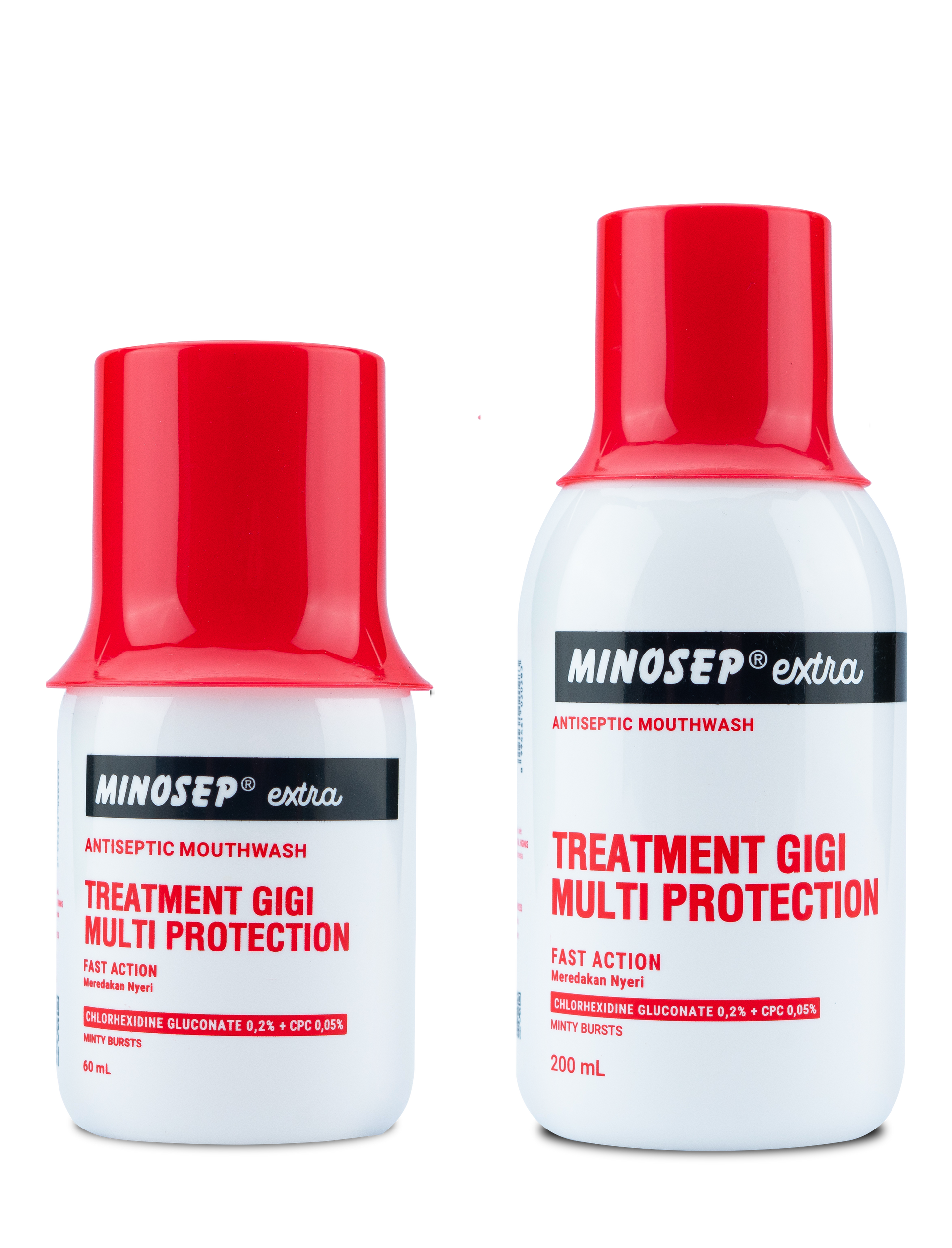 Minosep Extra 60 mL dan 200 mL