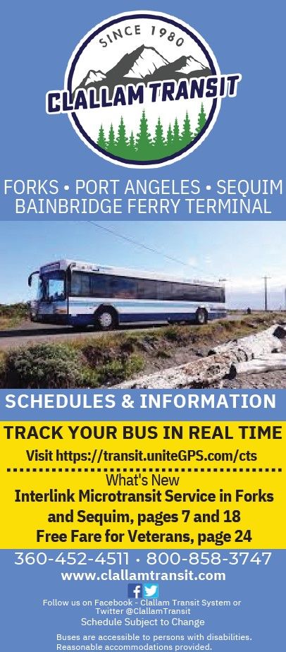 Route 30 - Commuter Westbound to Port Angeles