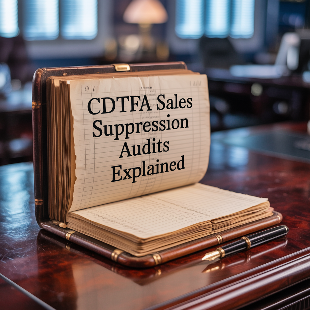 CDTFA Sales Suppression Audits Explained | California CPA Guide
