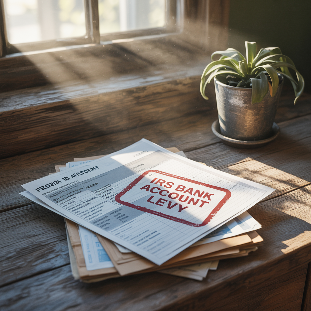 IRS Bank Levy in California? How to Respond When Your Account Is Frozen ...