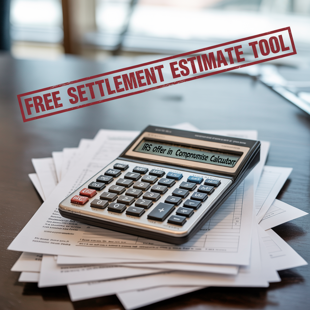 IRS Offer in Compromise Calculator | Free IRS Settlement Estimate