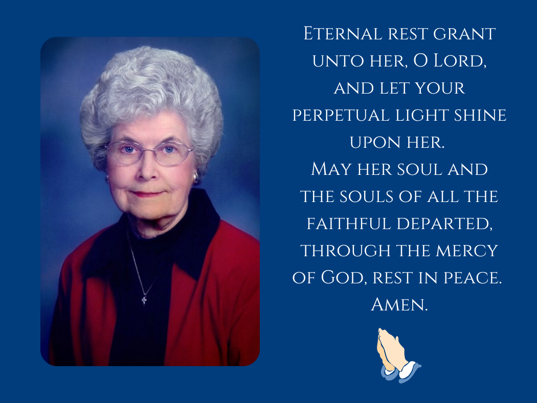 Parishioner Mary Busse Passes Away