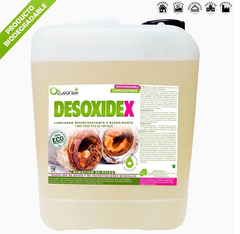 DESOXIDEX 5 LITROS | DESOXIDANTE PARA TODO TIPO DE METALES