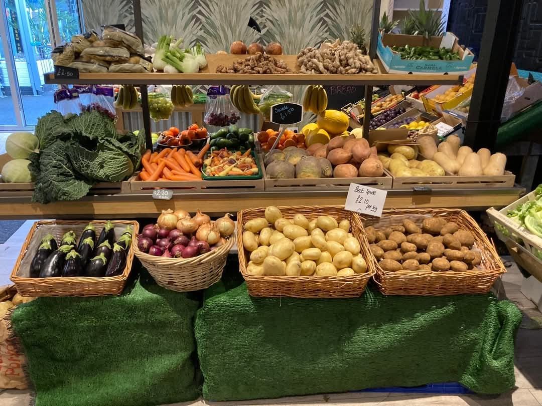 Harefield Farm Shop at Moss End Garden Village, Berkshire