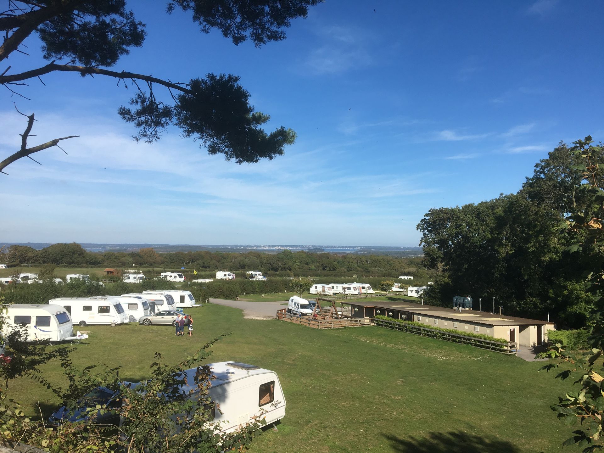 Camping Holidays in Dorset | 80 Electric Pitches | East Creech Farm ...
