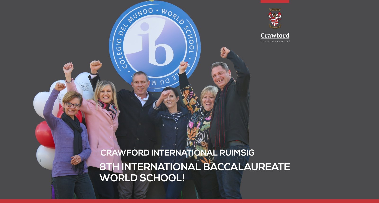 Crawford Ruimsig obtains International Baccalaureate authorisation.