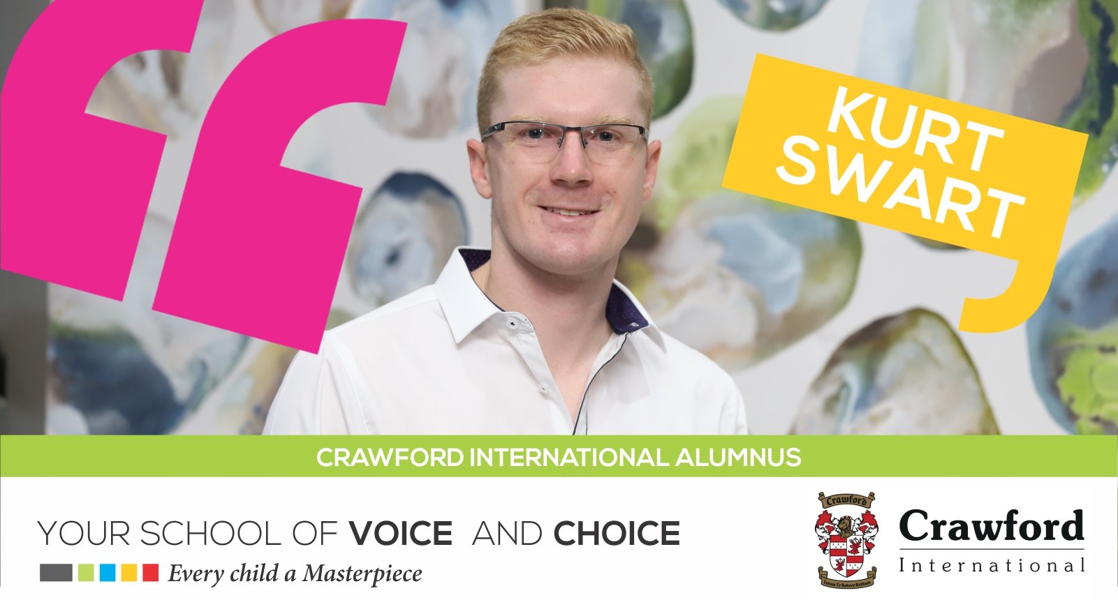Alumnus Feature - Kurt Swart | Crawford International