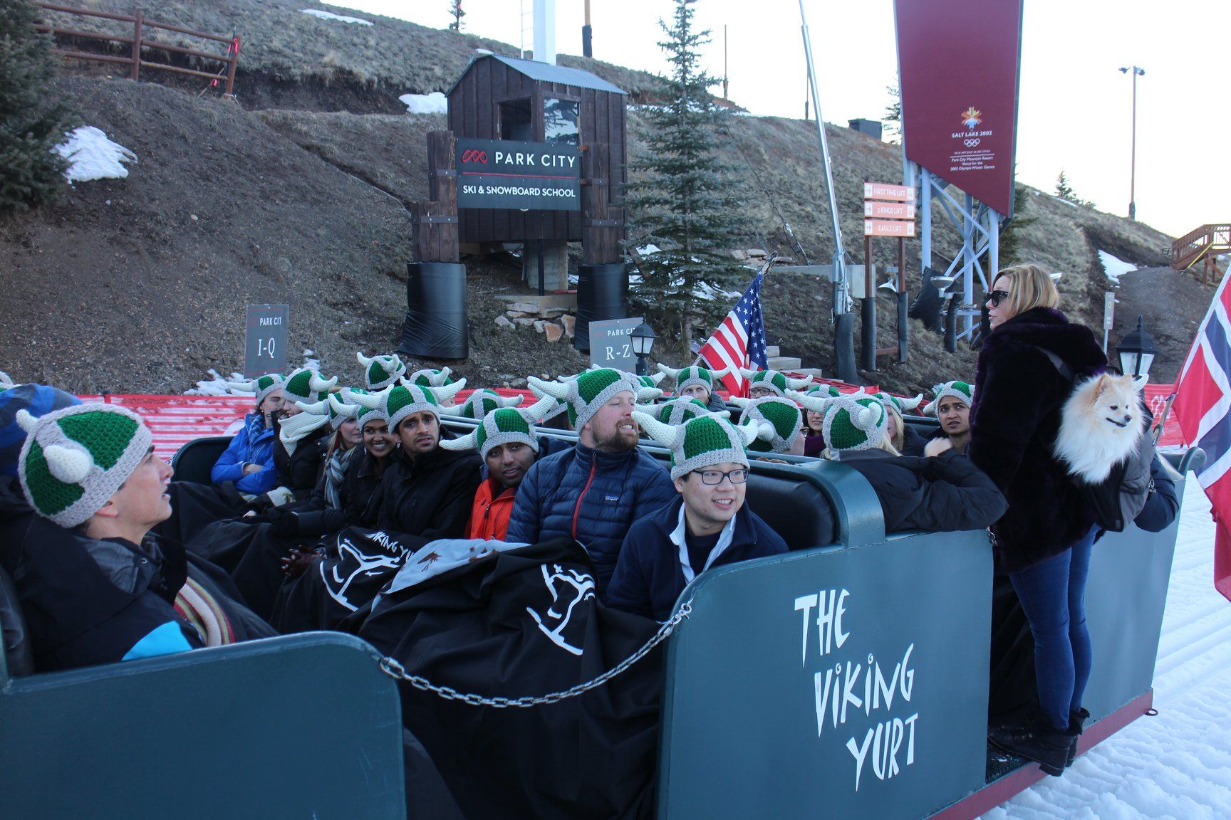 Sleigh Ride and Dinner in Park City - The Viking Yurt
