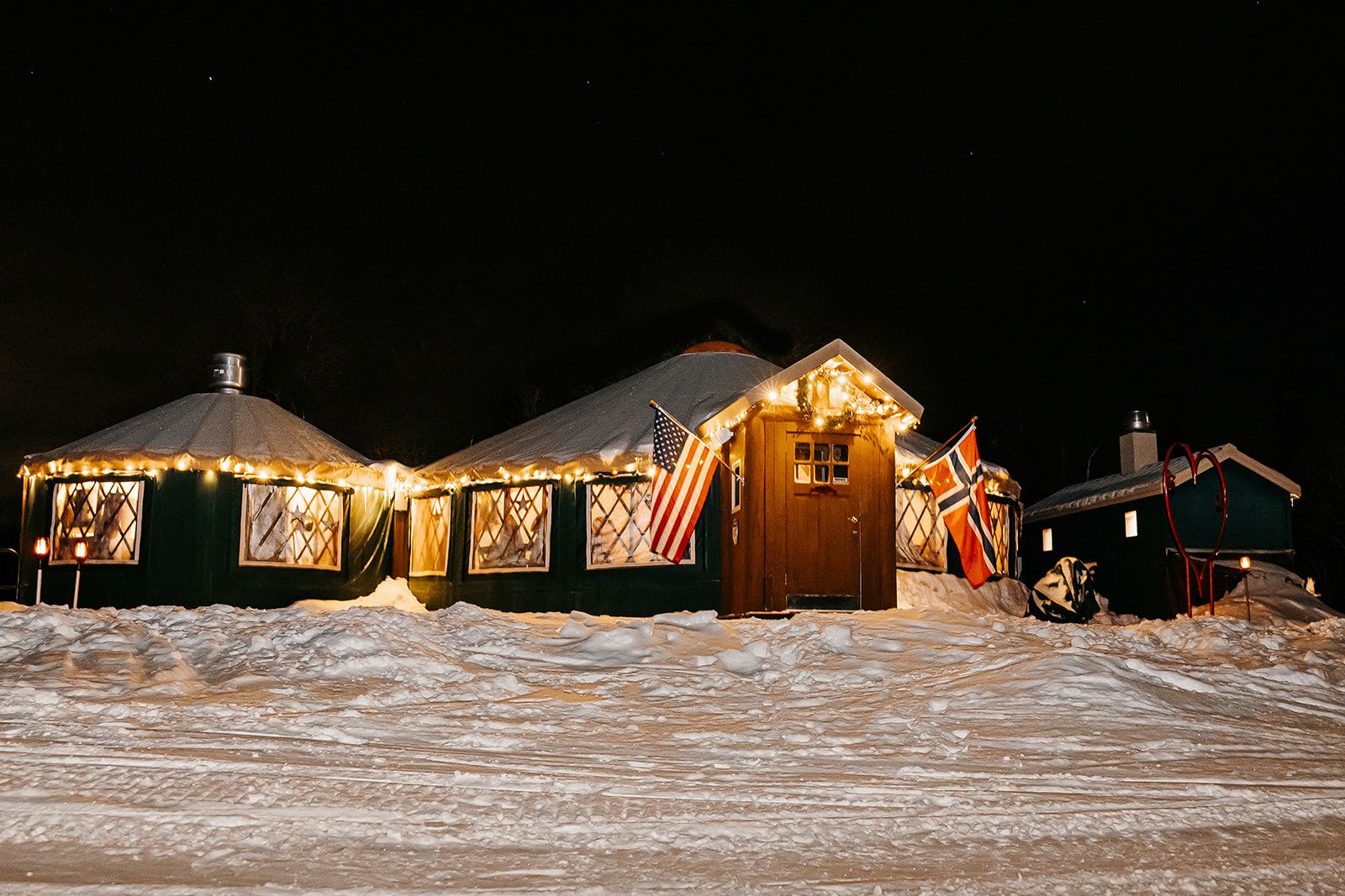 Viking Yurt Gallery | Park City Sleigh Ride Dinner