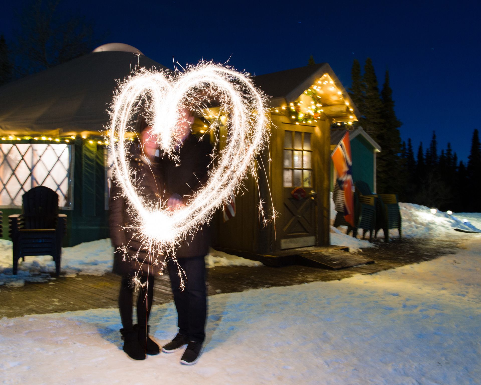 Viking Yurt Gallery | Park City Sleigh Ride Dinner