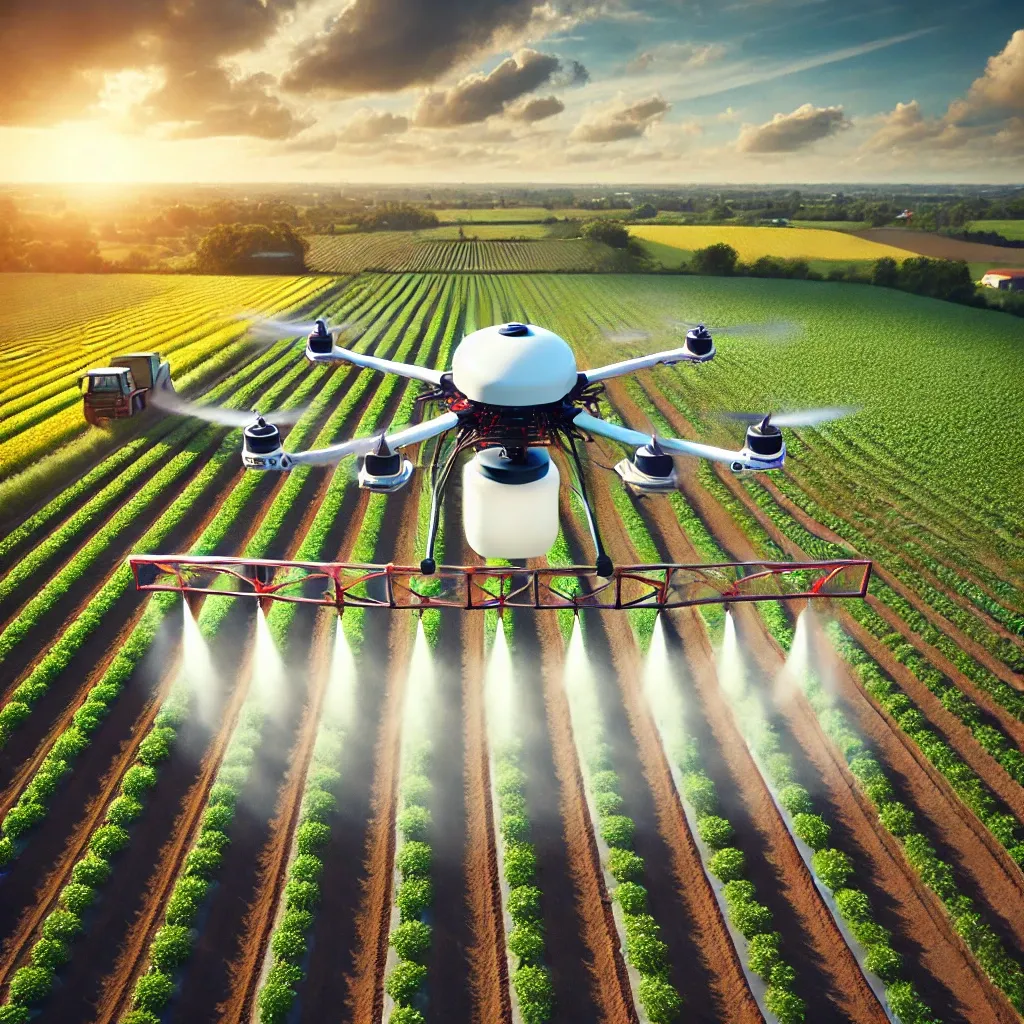 Drones in Agriculture: The New Way of Farming