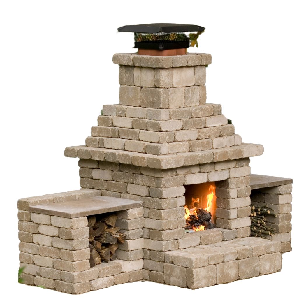 Bedford Tumbled™ Fireplace Kits