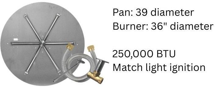 Bedford Tumbled™ Fire Pit Kit