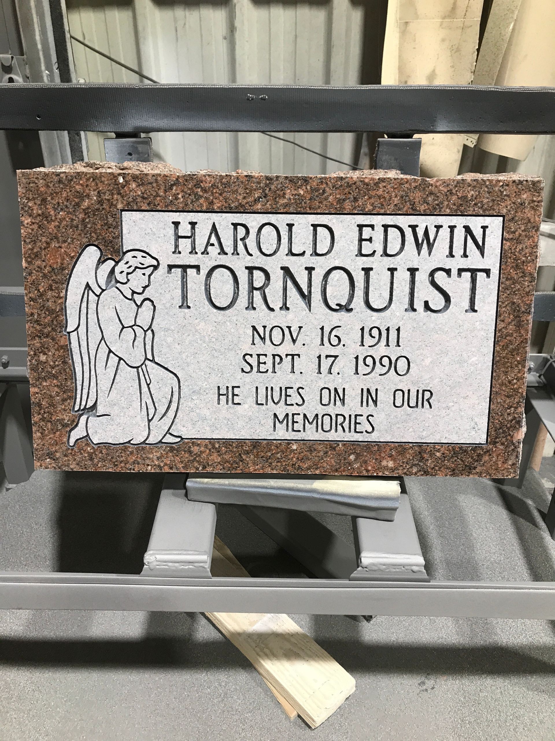 Granite Flat Markers - Memorials | Larsen's Memorial