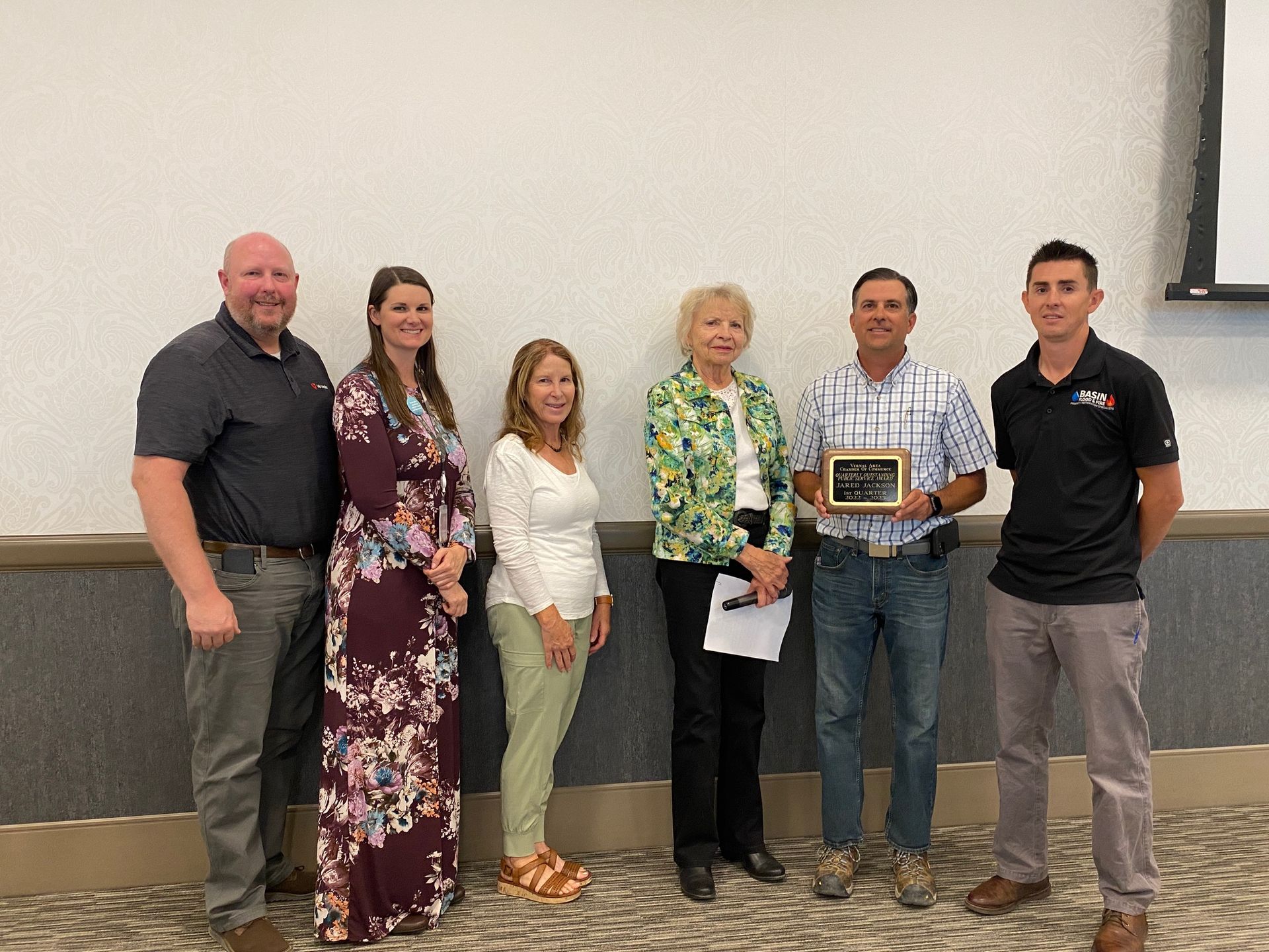 Quarterly Outstanding Public Service Award: Jared Jackson