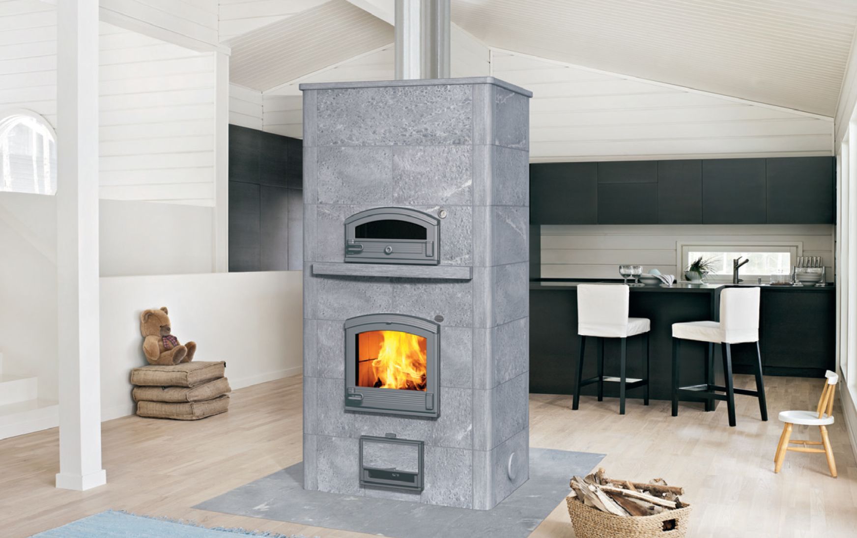 Efficient Tulikivi Fireplaces | Designs