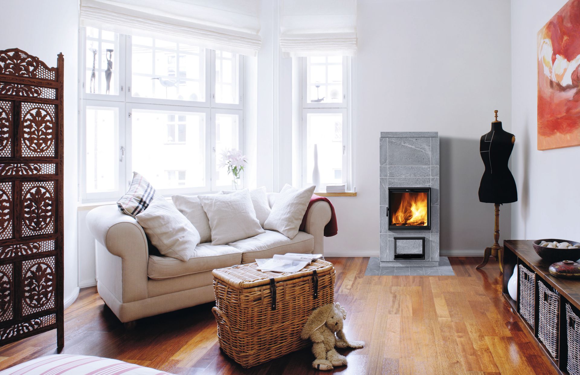 Efficient Tulikivi Fireplaces | Designs