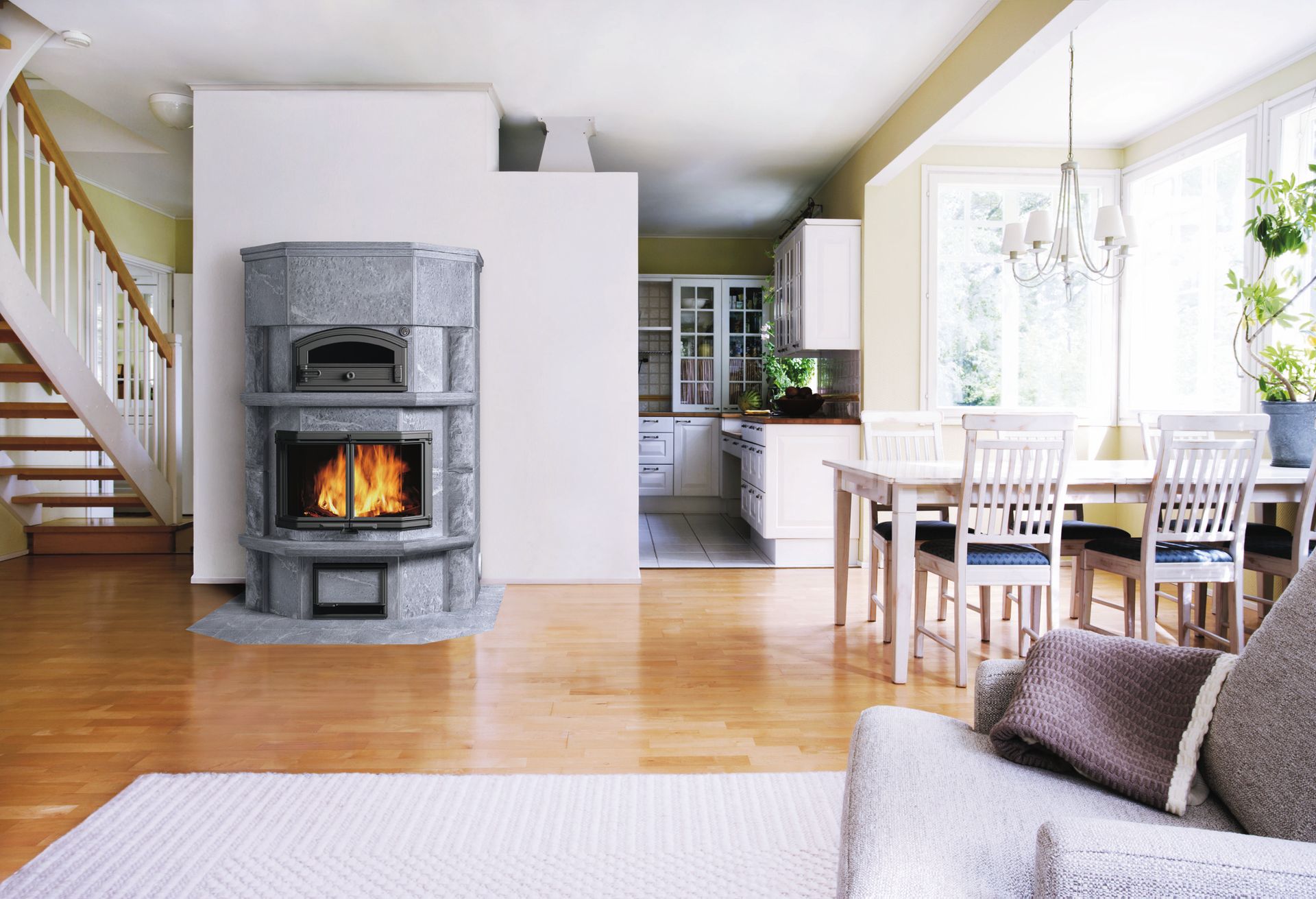 Efficient Tulikivi Fireplaces | Designs