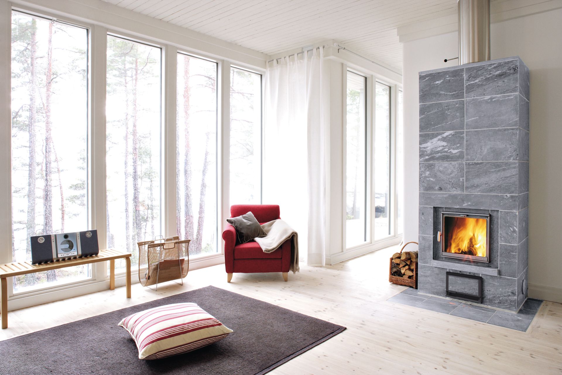 Efficient Tulikivi Fireplaces | Designs