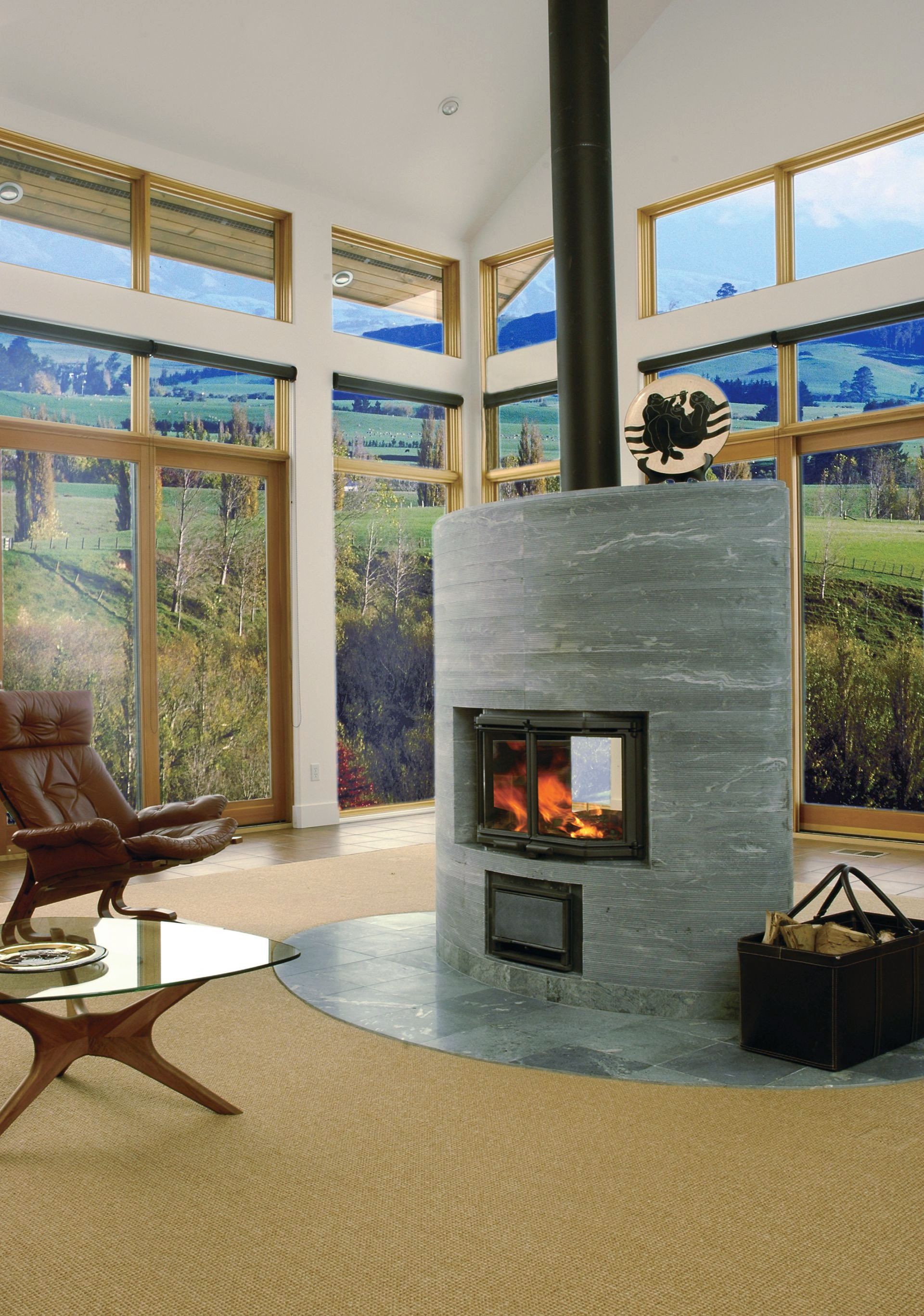 Efficient Tulikivi Fireplaces | Designs