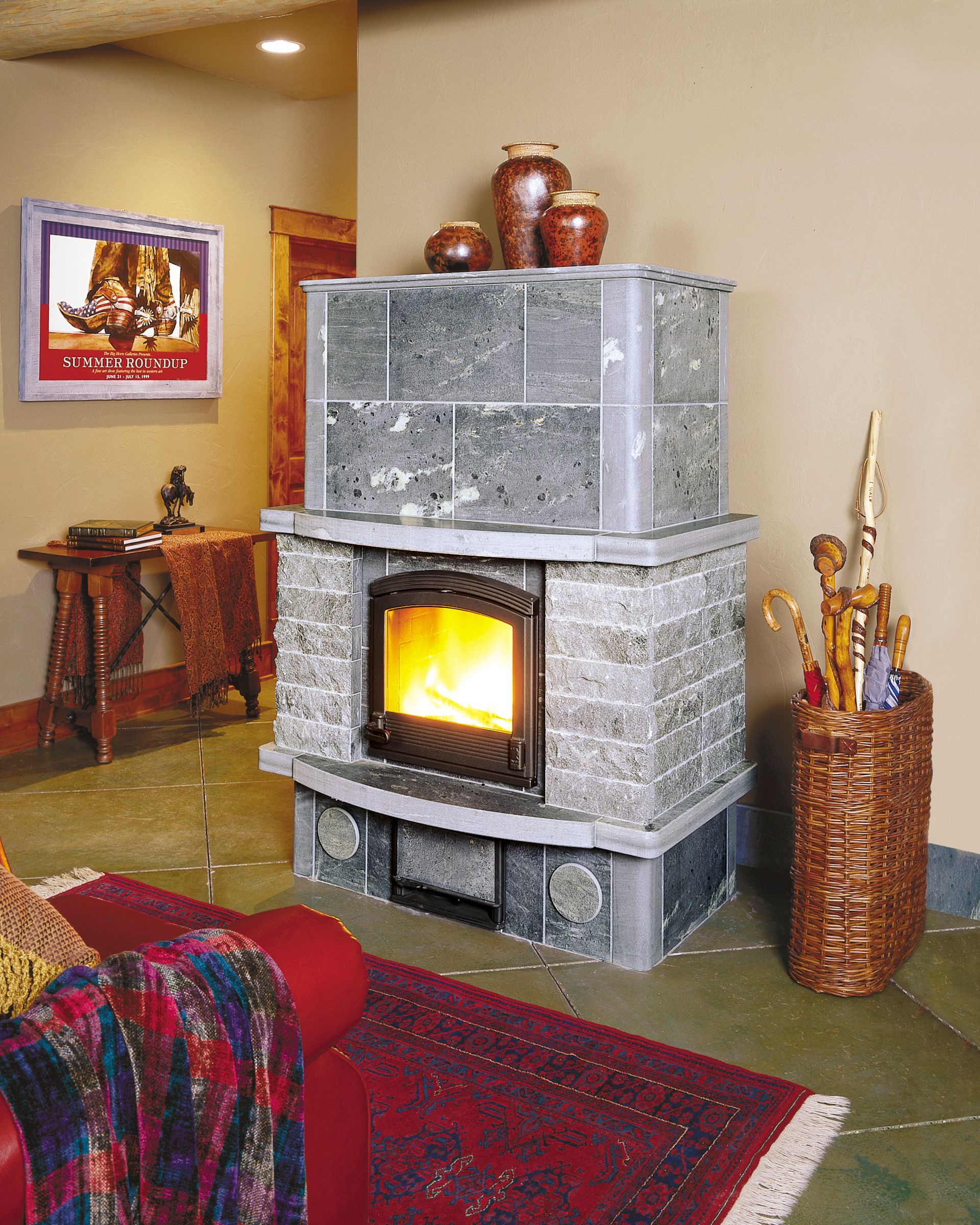 Efficient Tulikivi Fireplaces | Designs