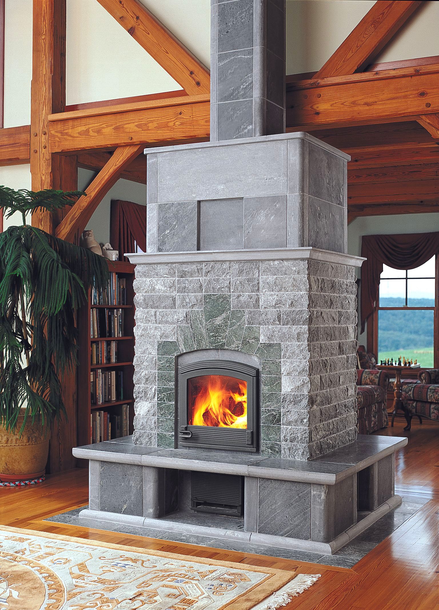 Efficient Tulikivi Fireplaces | Designs