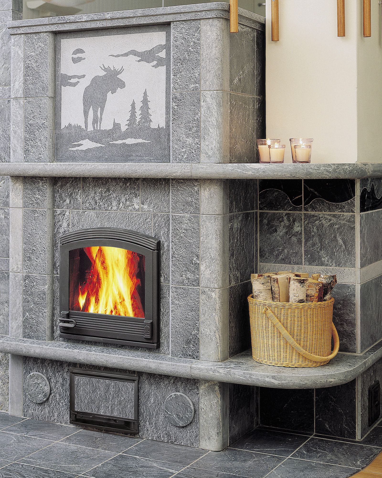 Efficient Tulikivi Fireplaces | Designs