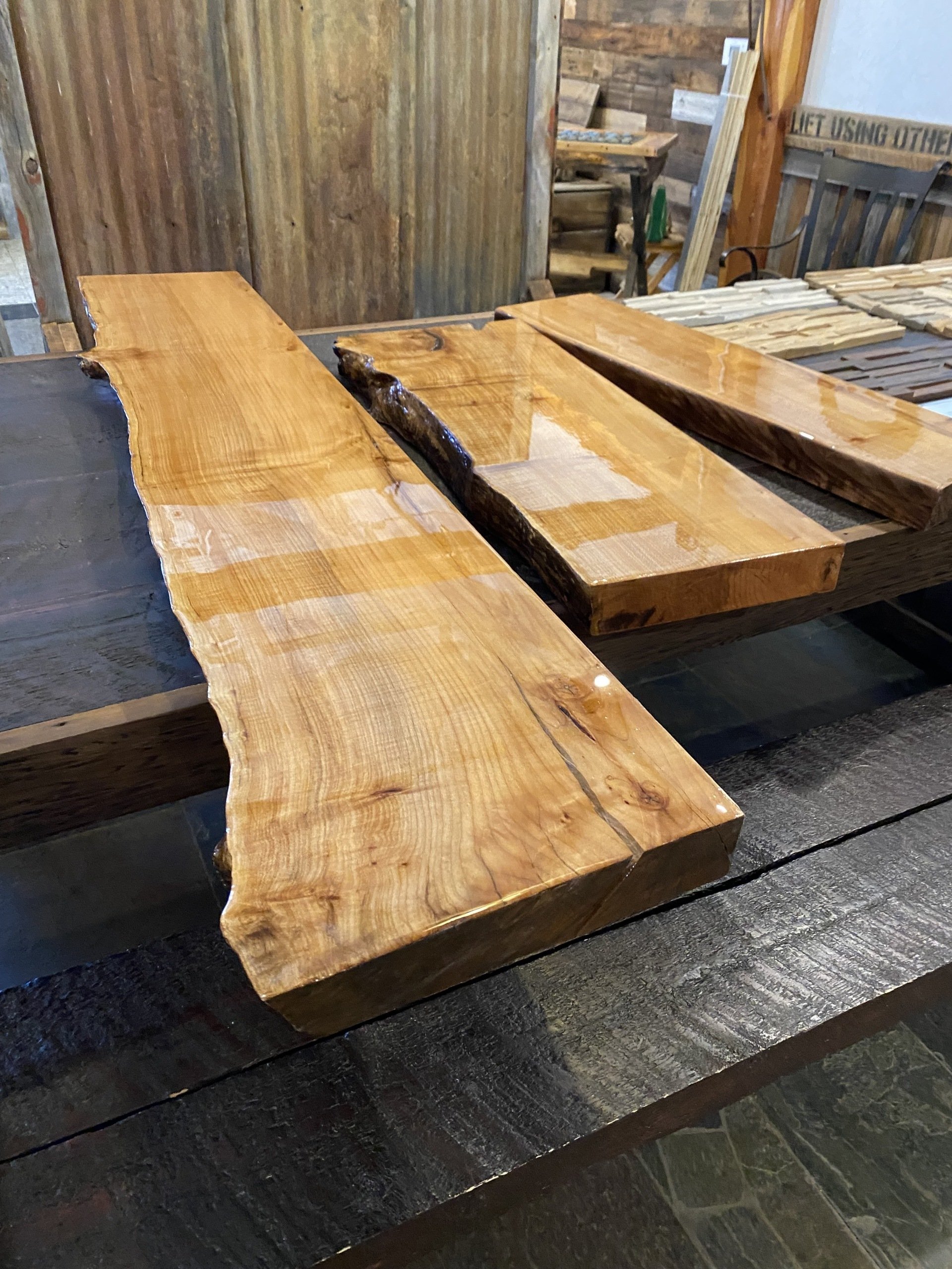 Beautiful Live Edge slabs from Oregon | Got Old Wood