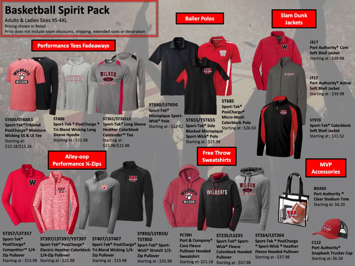 Time Out Sportswear: Product Guides