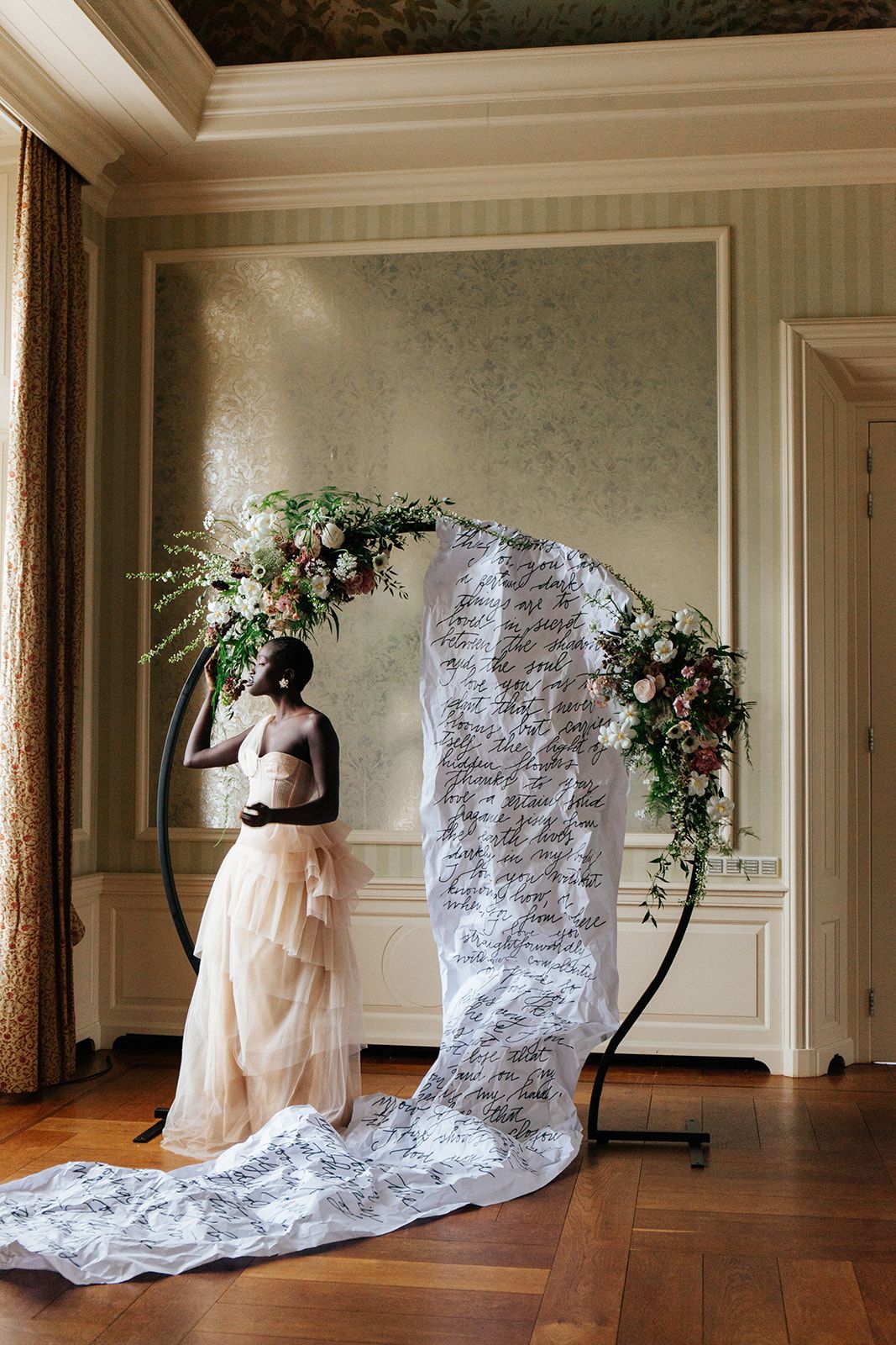 A Love Letter bruiloft geïnspireerd op een liefdesbrief