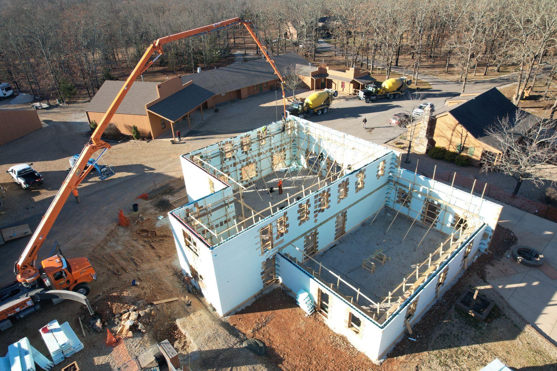 How We Pour Concrete in Winter—the Right Way