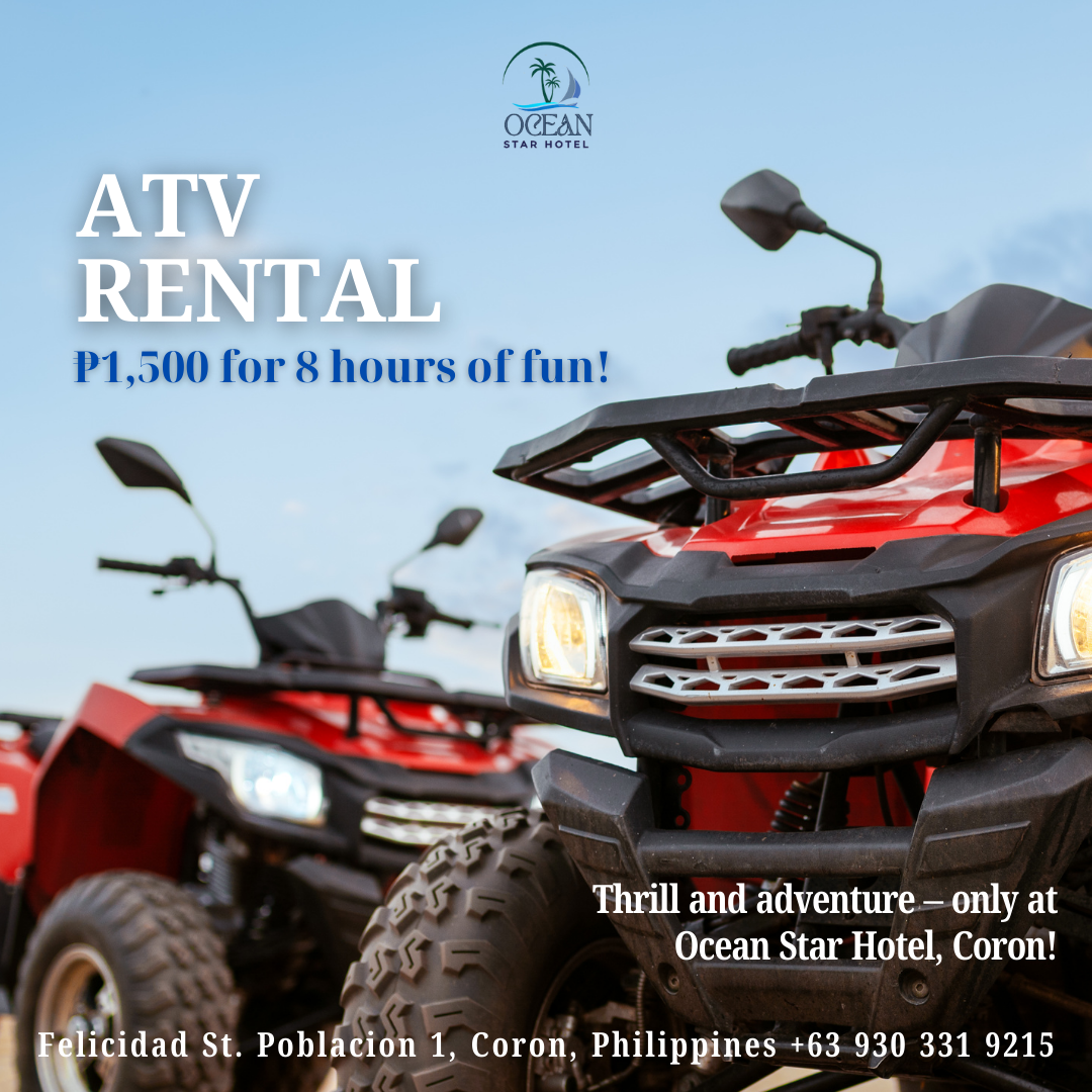 Activities & Rentals | Ocean Star Hotel Coron | Coron