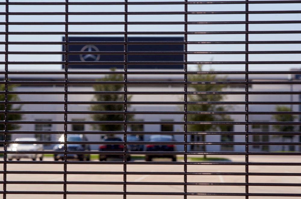 Automotive Dealership Site Fencing