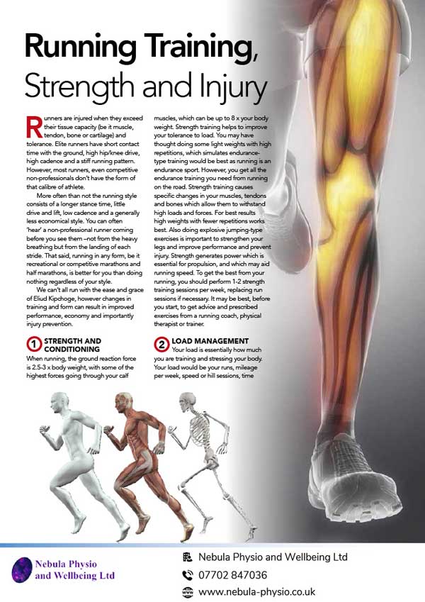 Running, Strength Training and Injuries