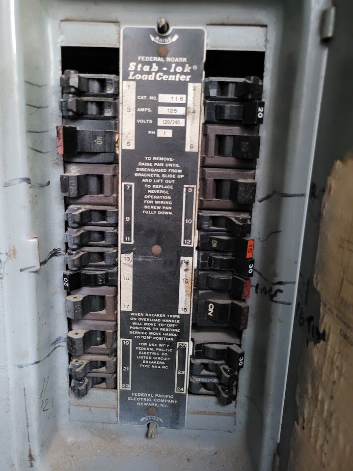 Fire Risk of Federal Pacific Panels