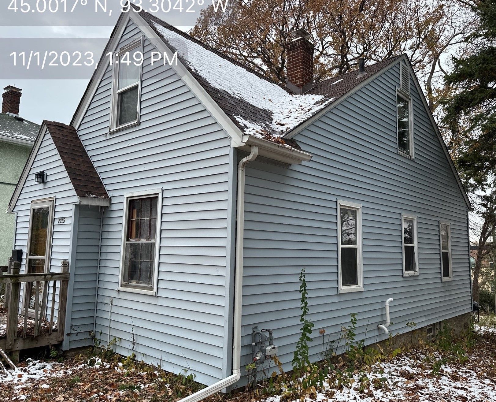Blue Beauty ABC Seamless Siding in North Minneapolis