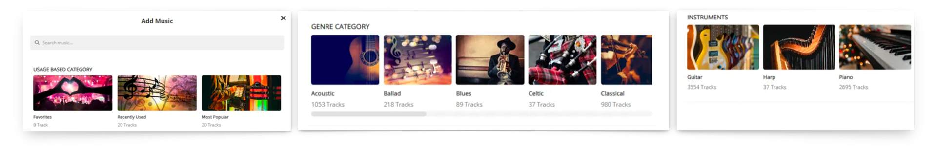 HUGE New Music Selection Now Available