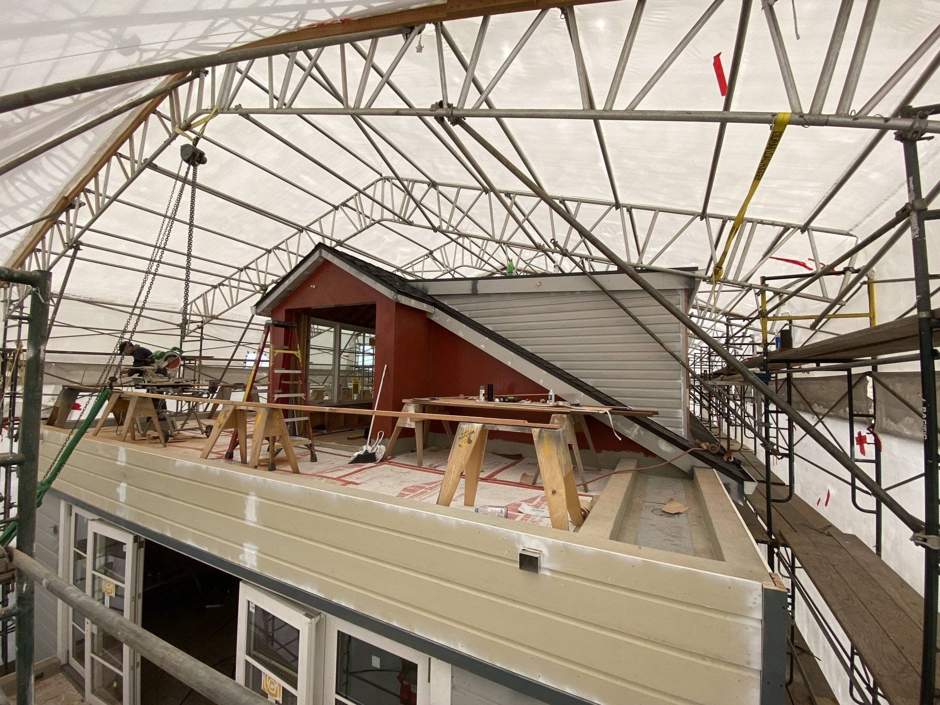 Clear Span Temporary Roof System | San Francisco Bay Area | Pacific ...