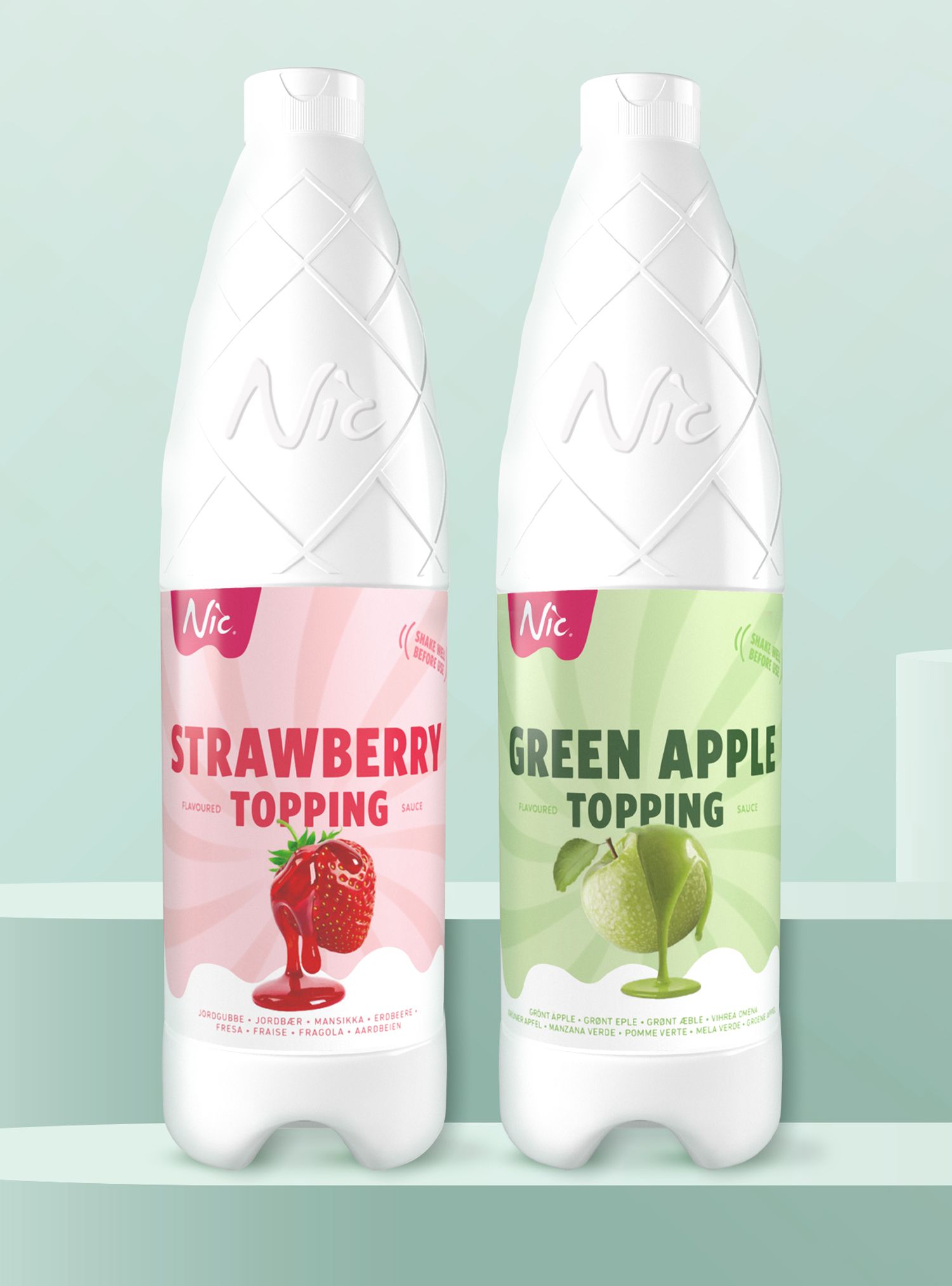 NIC – ice cream toppings packaging design | Motherland