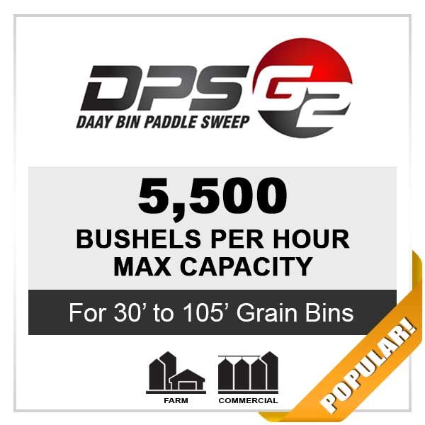 Grain Bin Paddle Sweeps