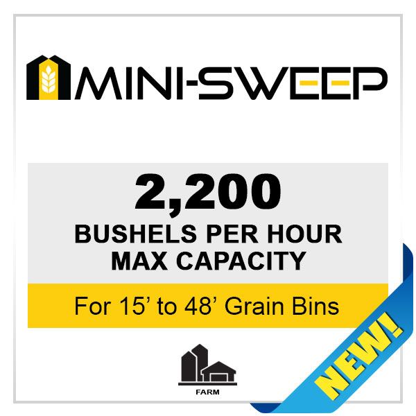 Grain Bin Paddle Sweeps