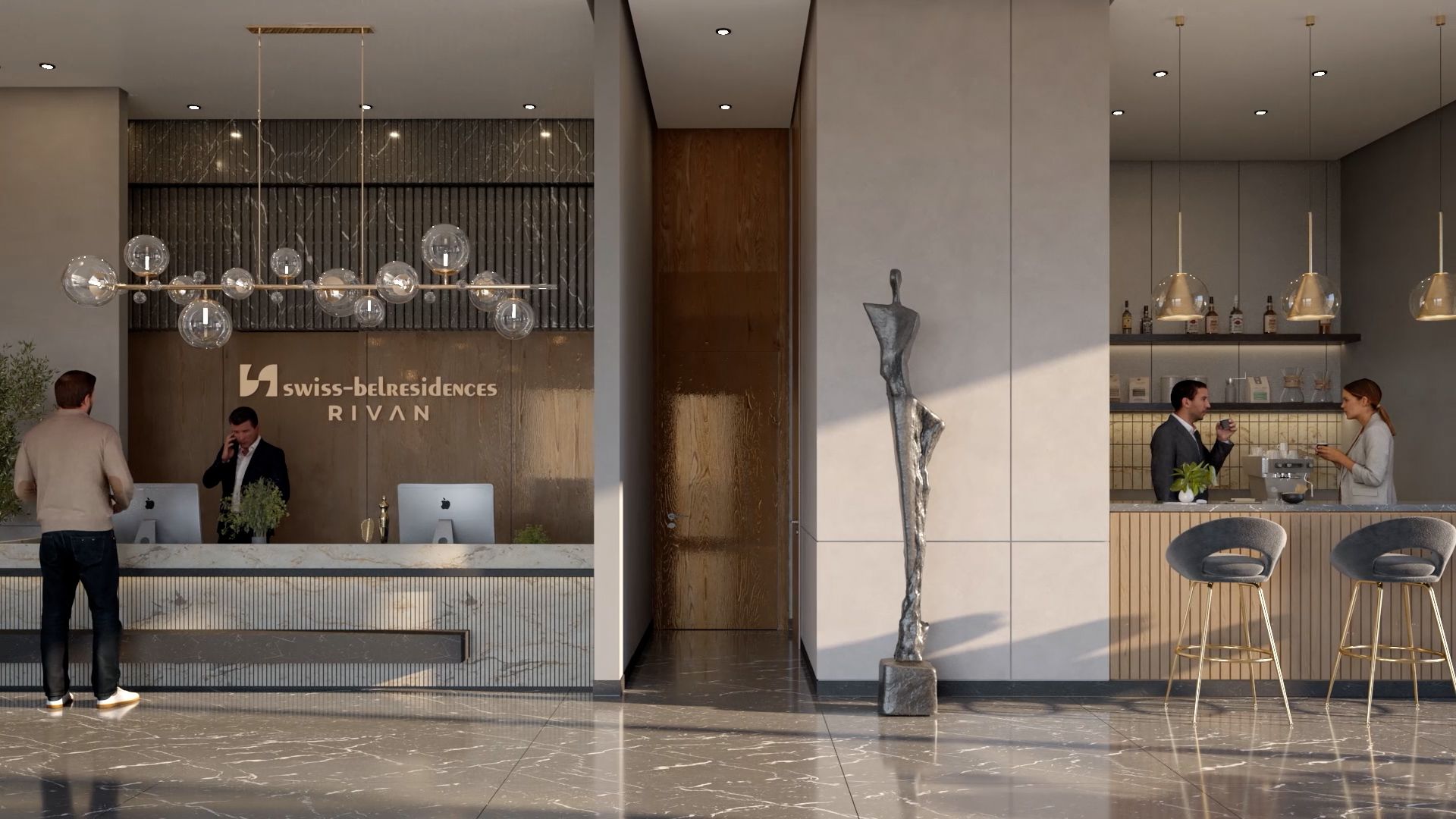 瑞士贝尔雷西登斯里凡 | 都市生活的便利