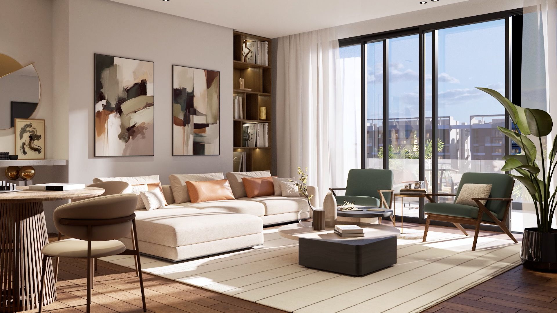 瑞士贝尔雷西登斯里凡 | 都市生活的便利