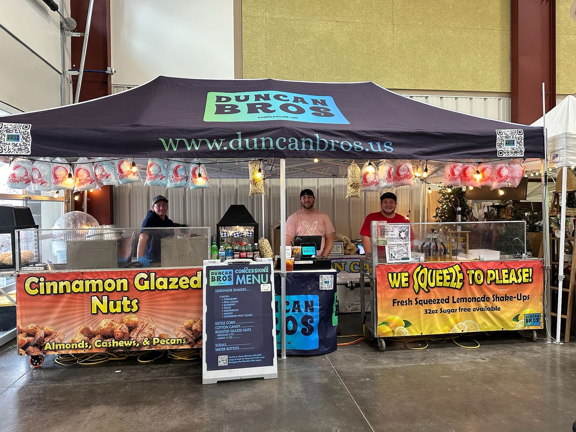 Duncan Bros Concessions, Creating Sweet Events