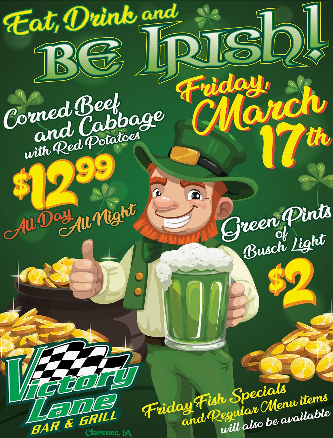 Events | Victory Lane Bar & Grill