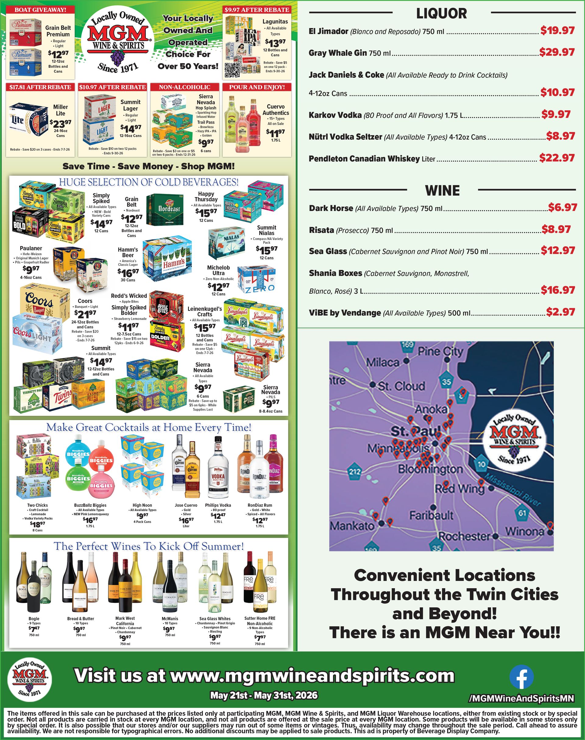 Dembouski, Inc. DBA: MGM Wine & Spirits
