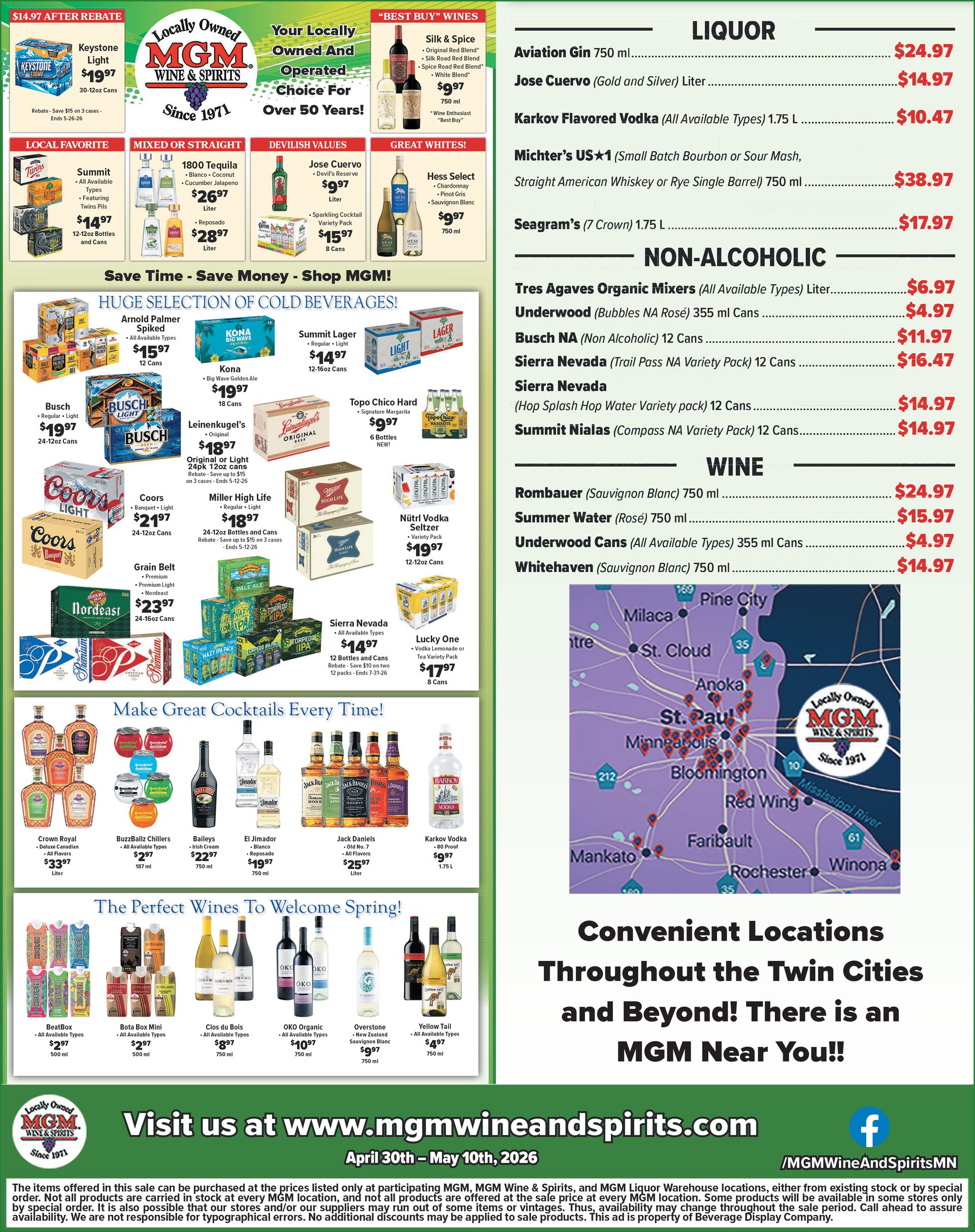 Dembouski, Inc. DBA: MGM Wine & Spirits