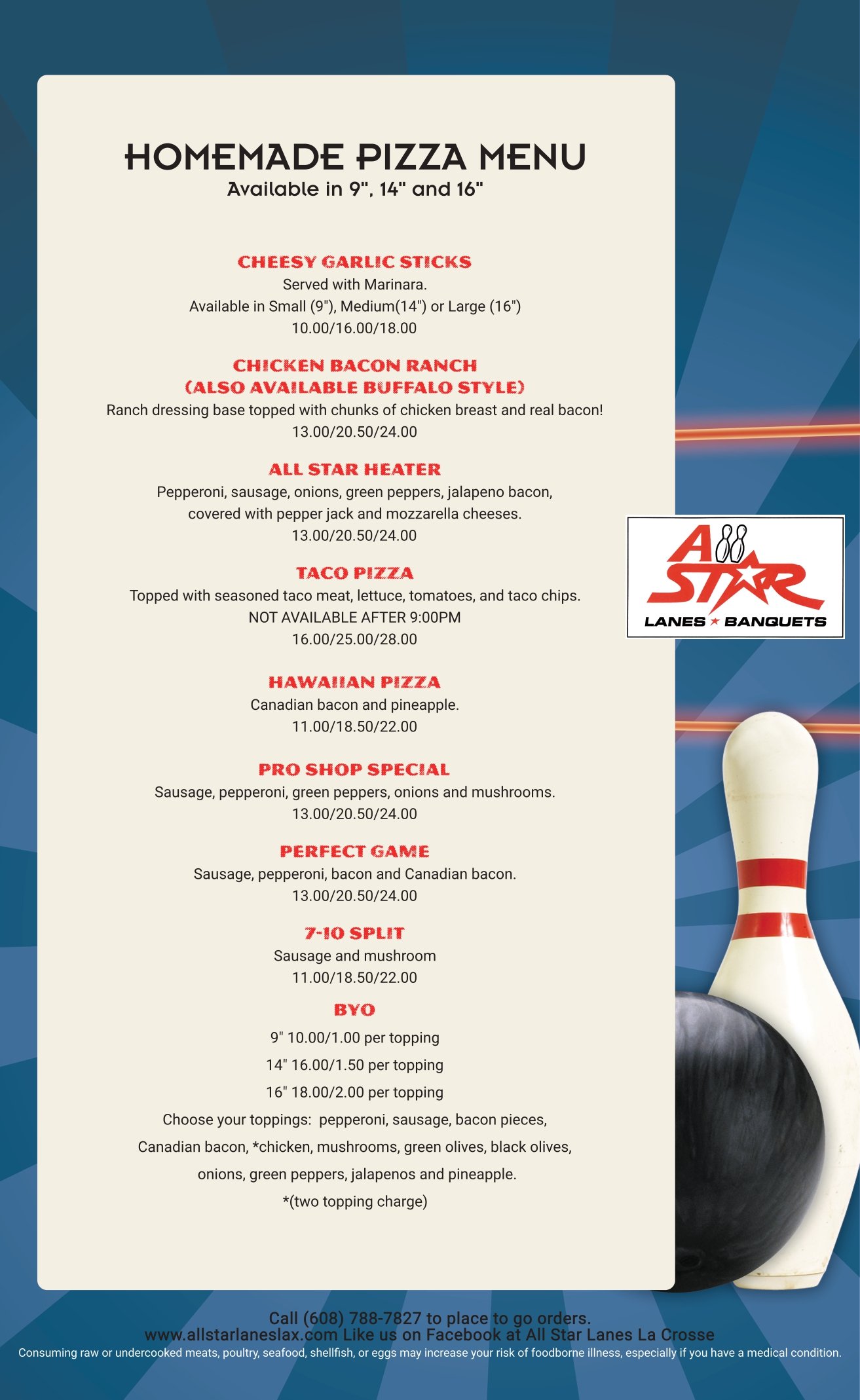 All Star Lanes & Banquets | Bowling Alley & Restaurant | La Crosse, WI