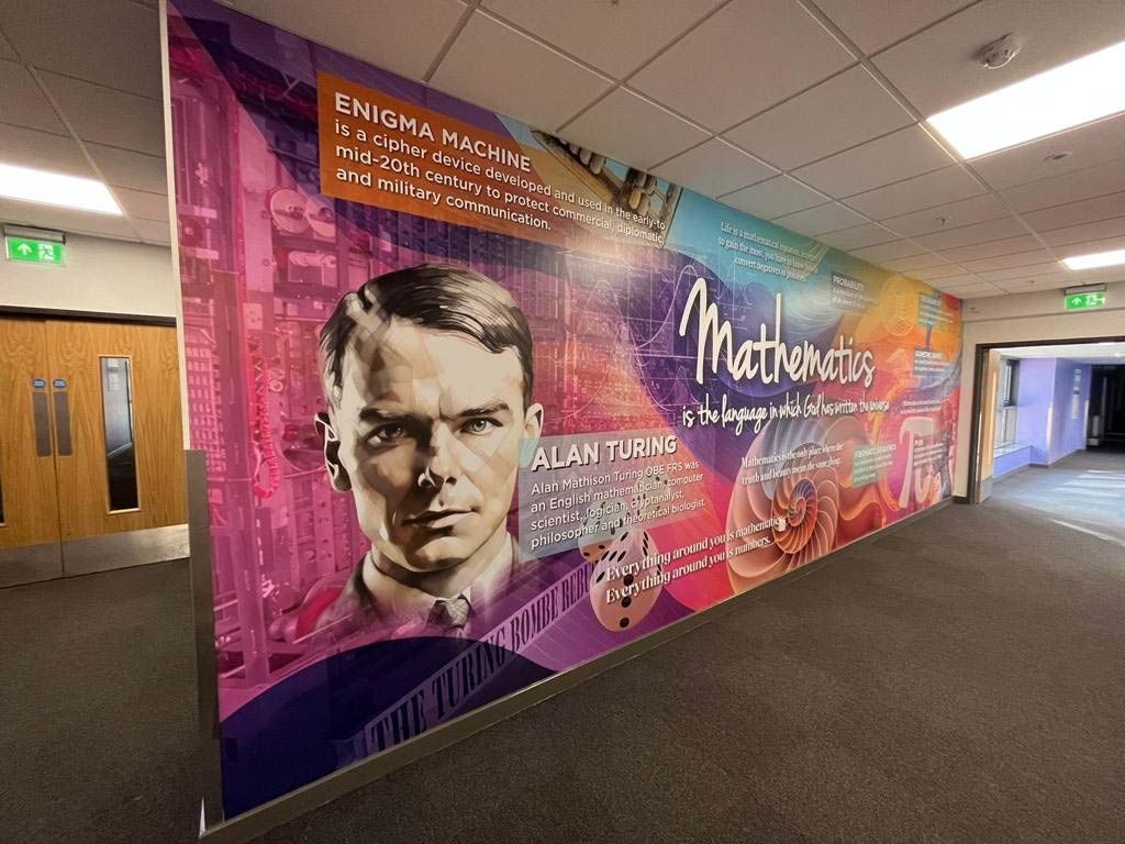 School Wall Graphics | Wall Art graphic | Walls Arts visual Service ...